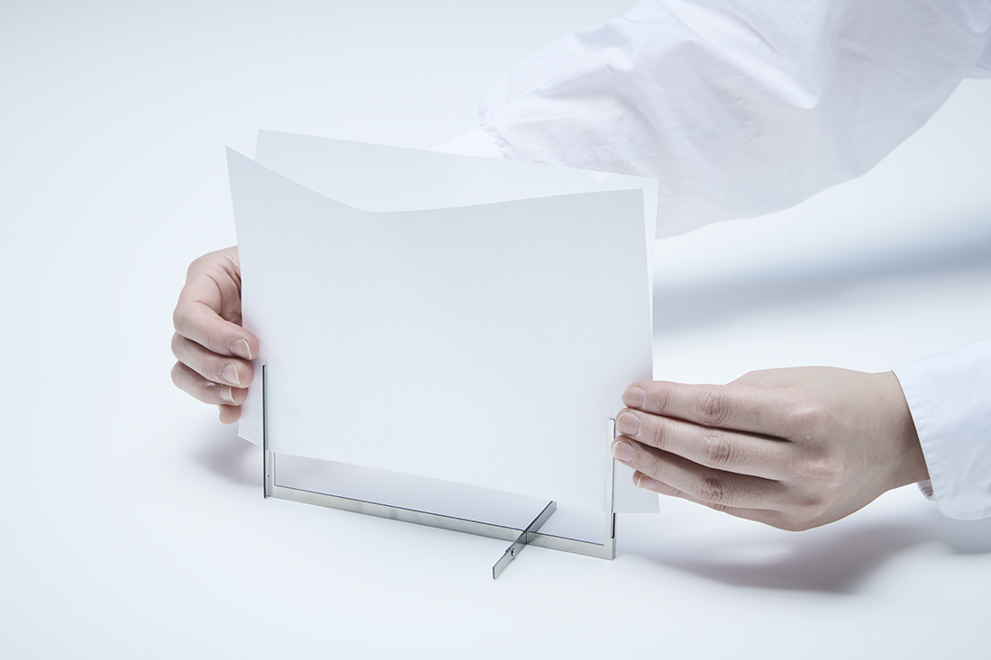 Insert whatever paper you have, such as used paper or fliers, to create ...